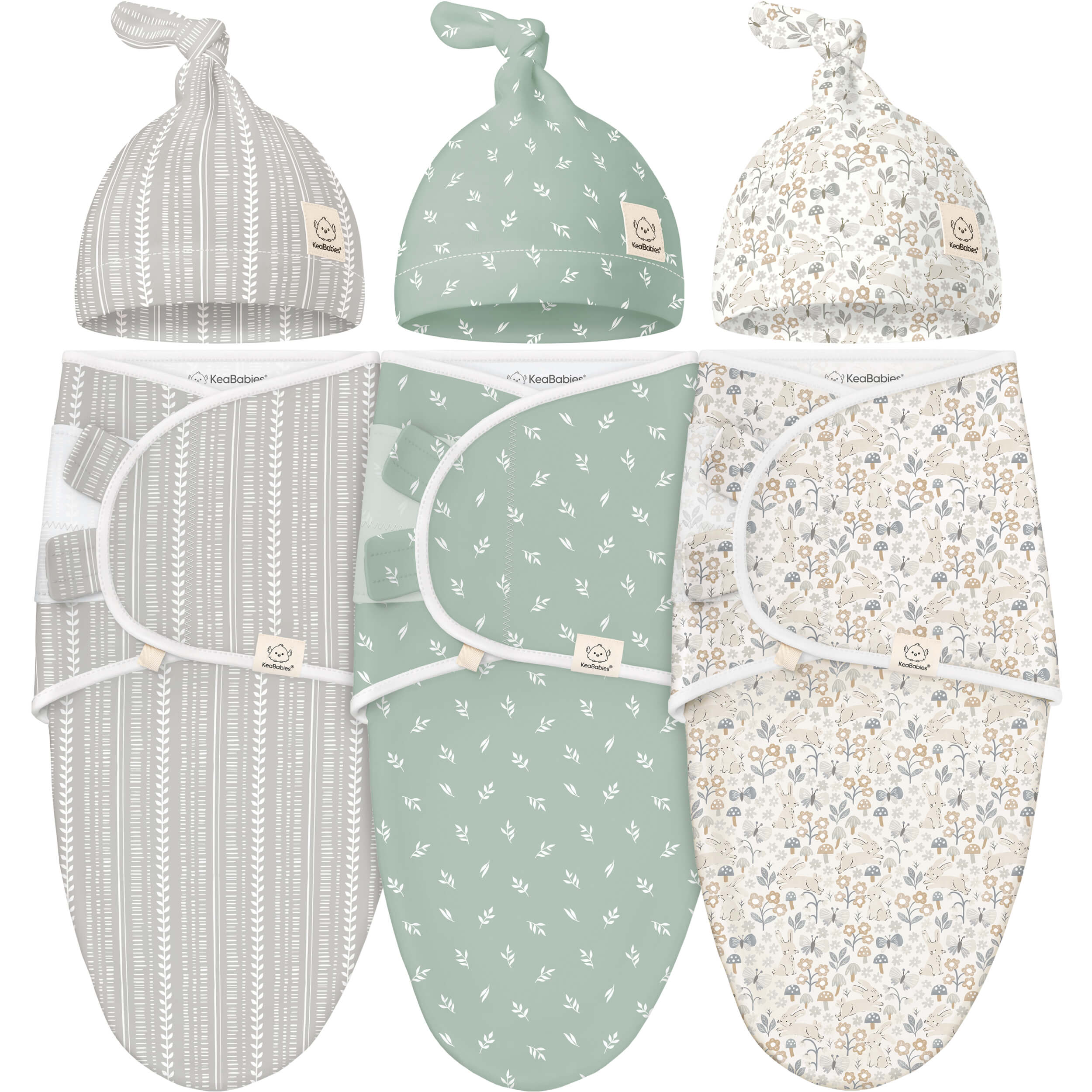 Organic Baby Swaddle Wraps for Newborn | KeaBabies