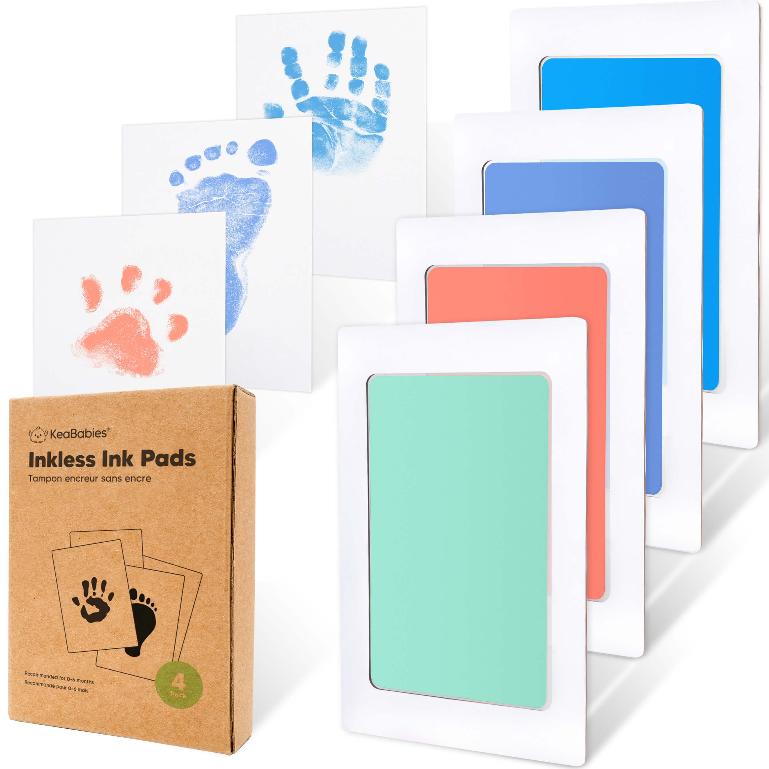 Baby Inkless Clean Touch Ink Pads | KeaBabies
