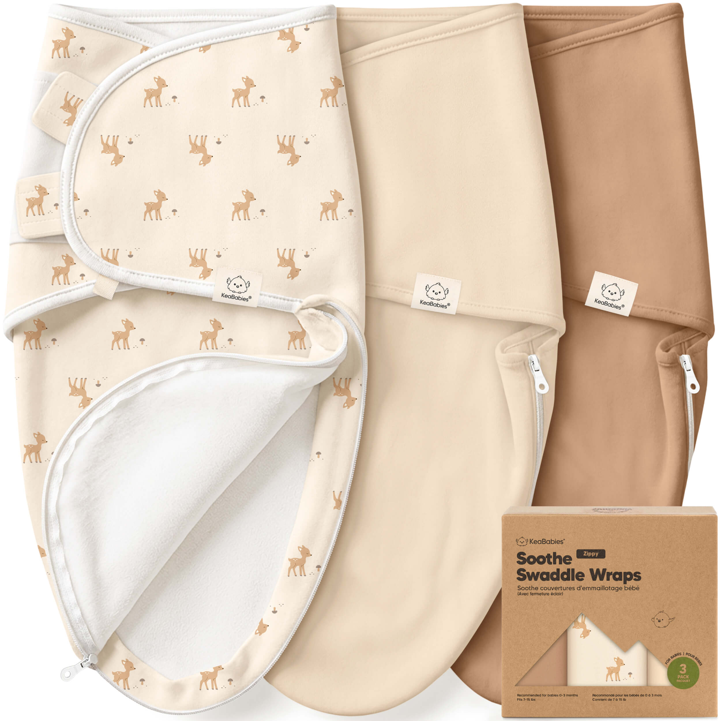 Organic Baby Swaddle Wraps for Newborn | KeaBabies
