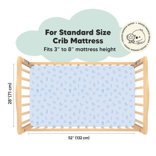 Best Stretchy Snugfit Fitted Crib Sheets | KeaBabies